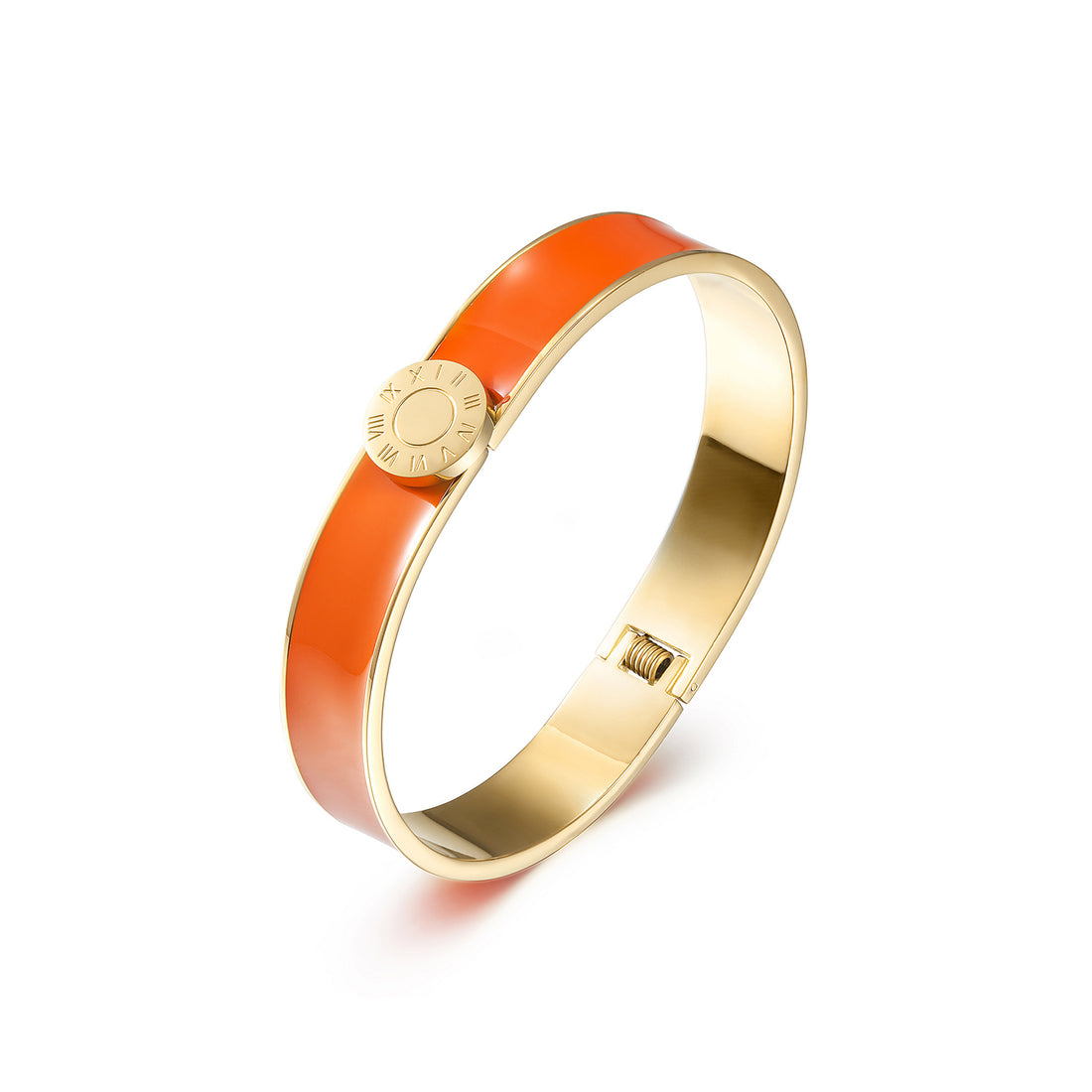 Roman Numerals Enamel Bangle – Ciunofor