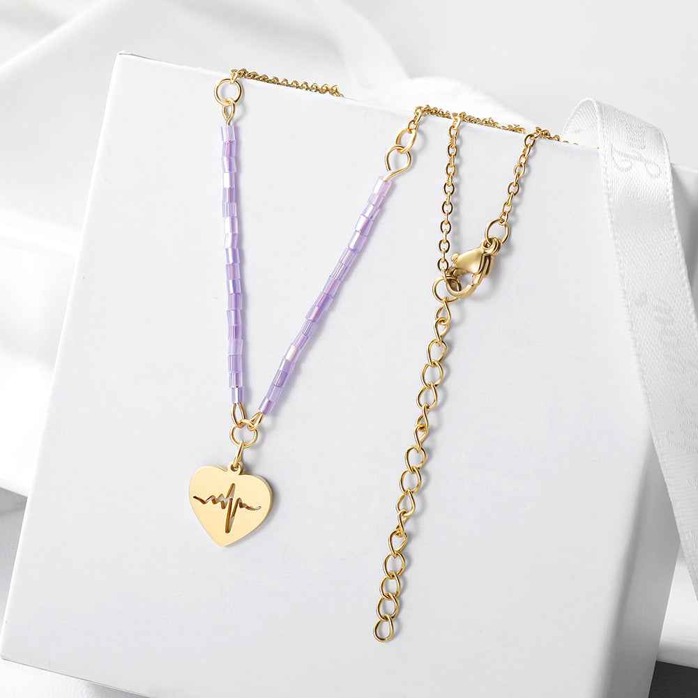 Heartbeat Pendant Necklace – Ciunofor